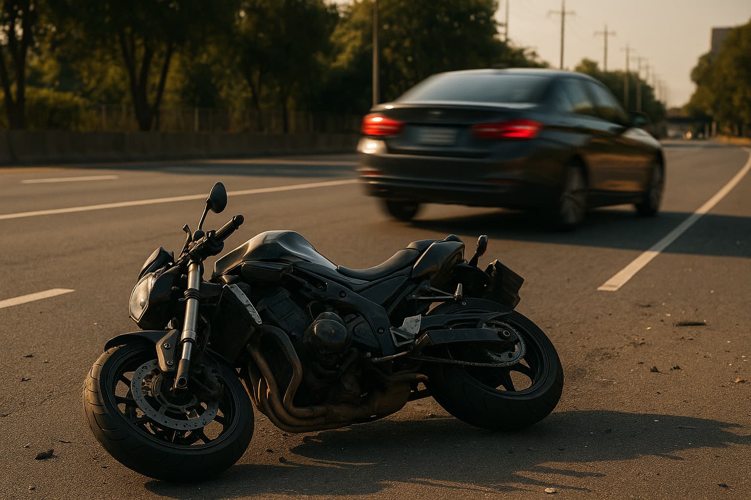Steps to Take After a Hit-and-Run Motorcycle Accident | DFW Injury Lawyers